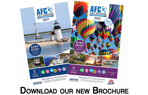 AFC Vacations - Escorted Vacations, Group Travel